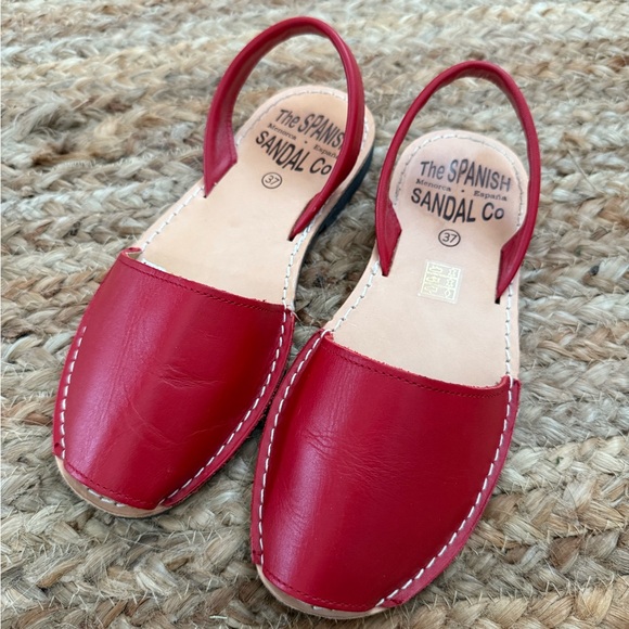 The Spanish Sandal Co. | Shoes | The Spanish Sandal Co Classic Red ...